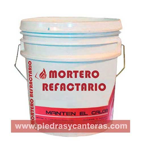 Mortero Refractario, Mortero para altas temperaturas, Recina Refractaria