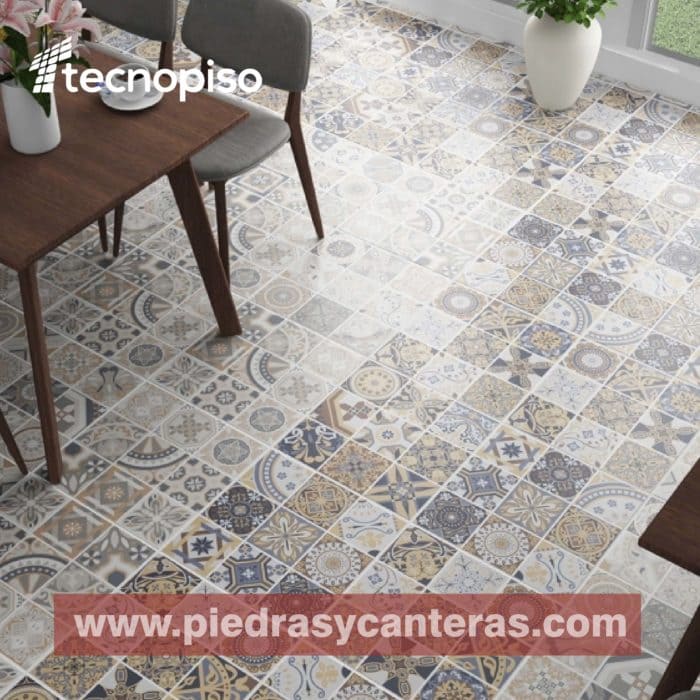 Piso Cerámico Trinidad Dorado - Piedras y Canteras